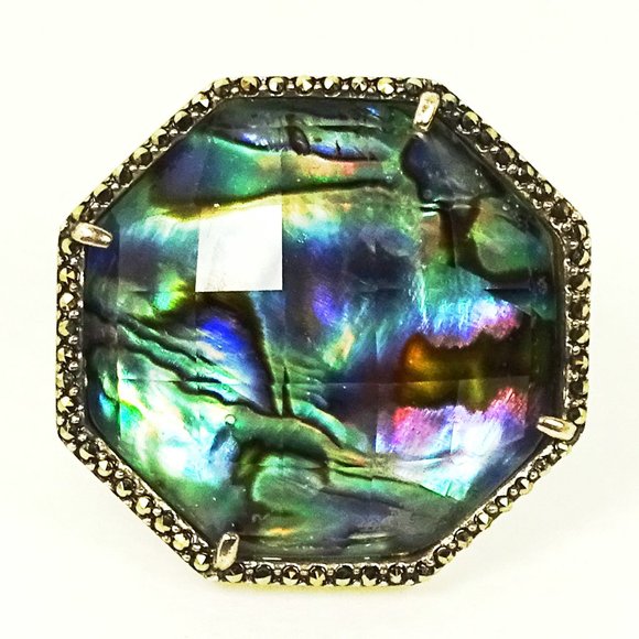 Judith Jack | Jewelry | Judith Jack Sterling Silver Abalon Shell ...